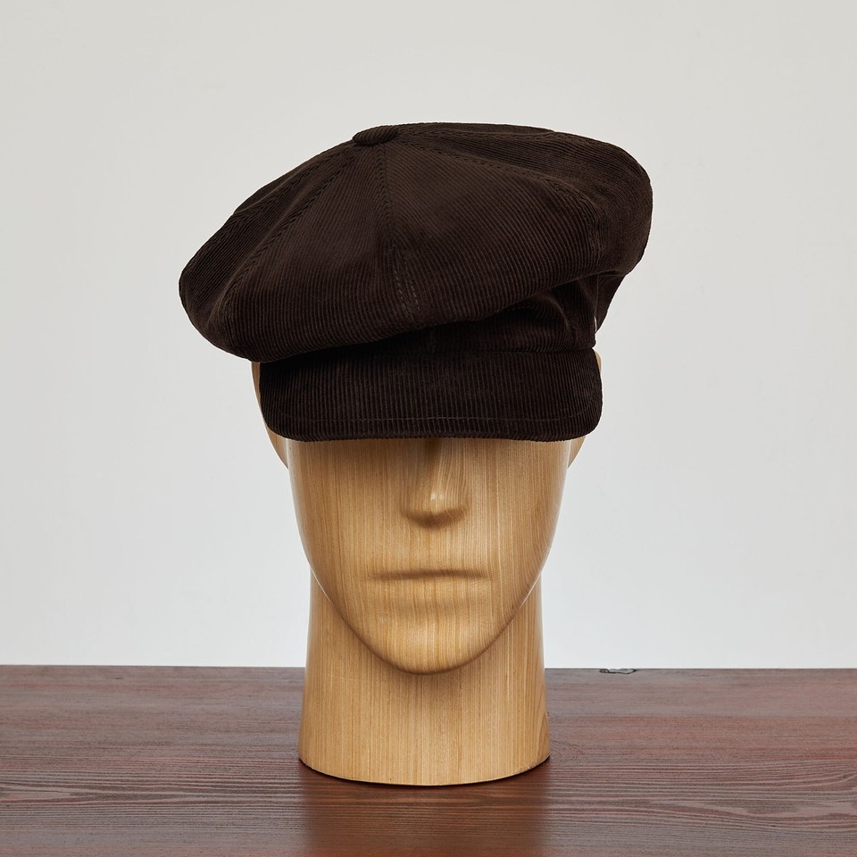 Sterkowski VIGO Corduroy Newsboy Cap Traditional Cabbie Gatsby Paper ...
