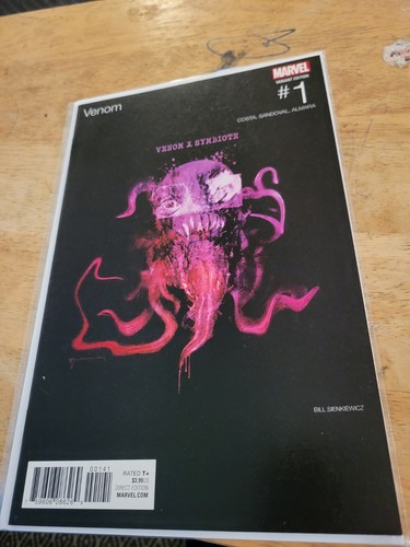 (2017) VENOM #1 HIP HOP PRODIGY & ALCHEMIST "ALBERT EINSTEIN" VARIANT ...