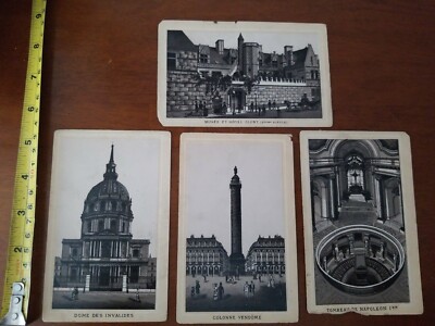 BLANK BACK FRANCE CARDS LOT OF 4 | eBay