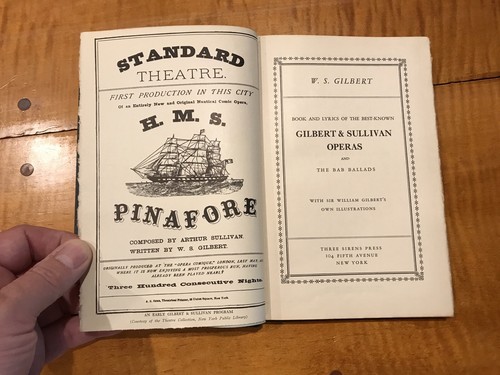 Gilbert & Sullivan operas SIR WILLIAM GILBERT DRAWN ILLUSTRATIONS 1932 ...