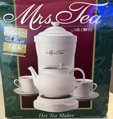 New Mrs Tea By Mr Coffee Hot Tea Maker 6 Cup HTM1 NEW - FAST SHIP | eBay