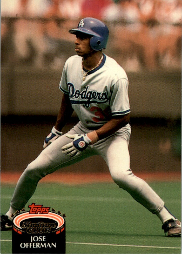 1992 Stadium Club MLB Jose Offerman #378 | eBay