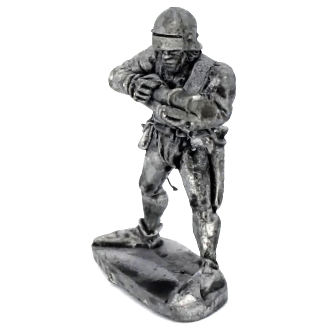 Medieval Handgunner Loading 28mm Metal Unpainted | eBay