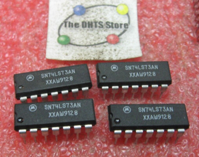 SN74LS73AN Motorola IC TTL Dual JK Flip Flop 74LS73 7473 - NOS Qty 4 | eBay