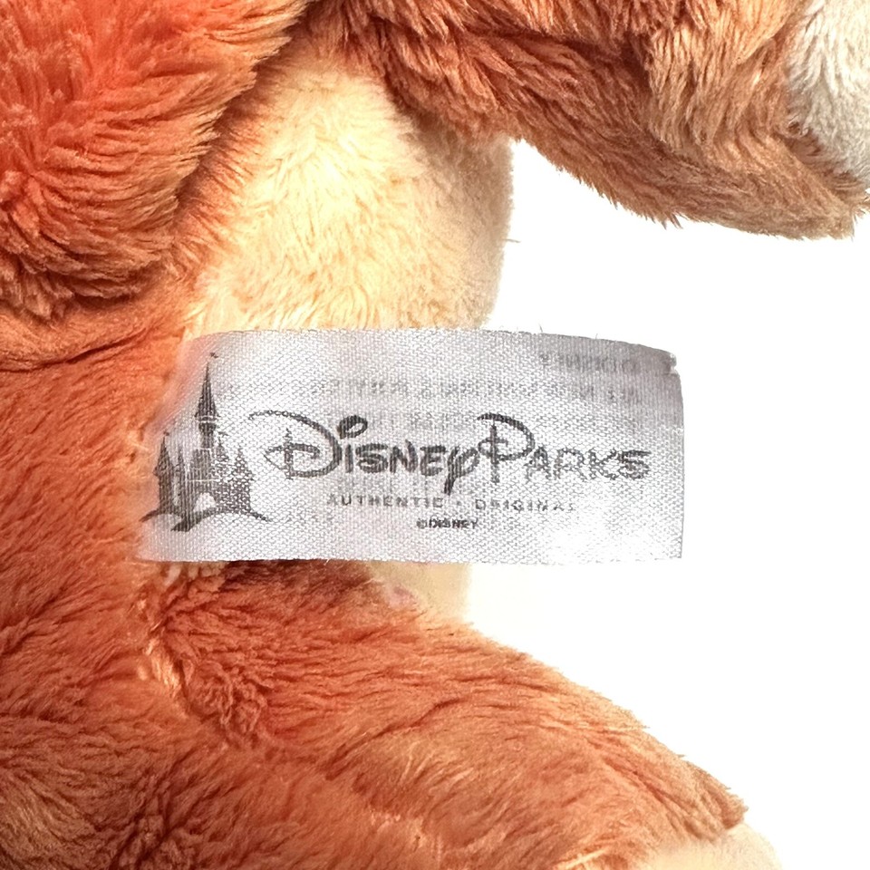 DISNEY PARKS Baby Rajah Aladdin Tiger Jasmine Plush 11” Stuffed Animal ...