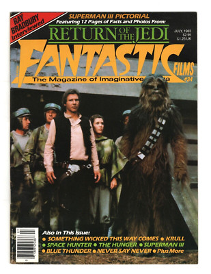 July 1983 Fantastic Films Magazine – Return of the Jedi Cover #A610 | eBay