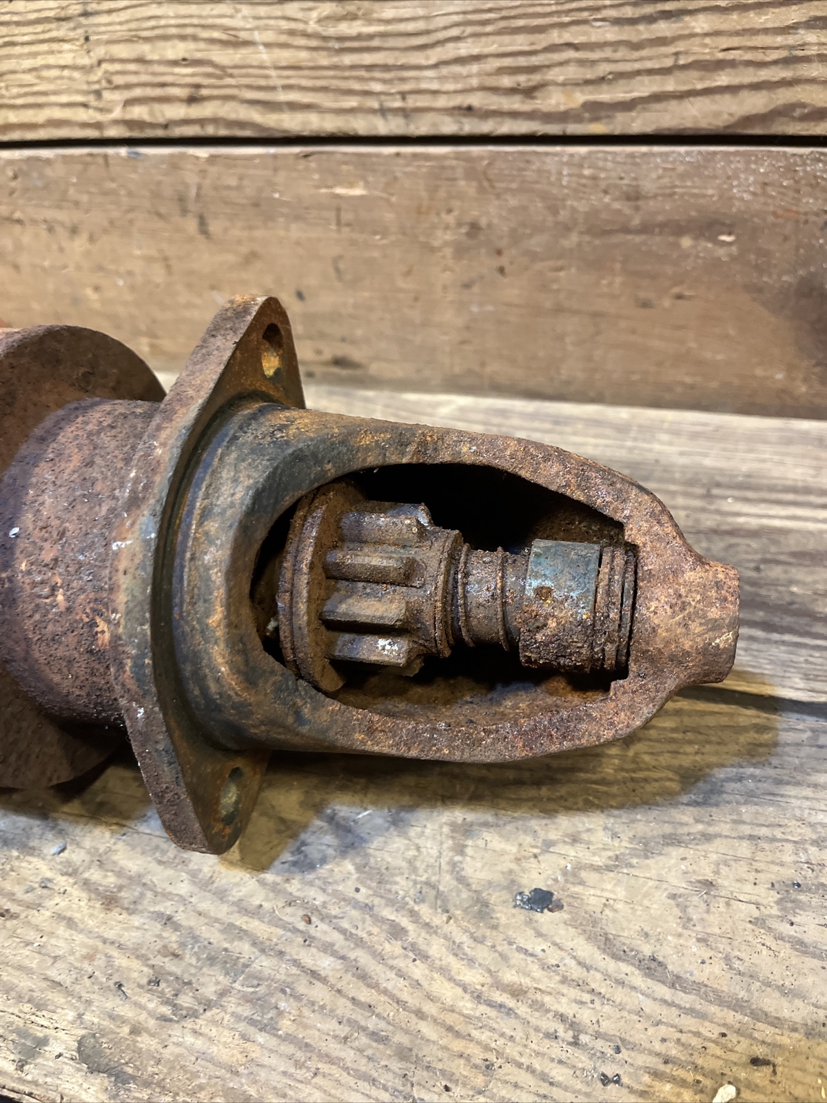 Farmall Tractor Starter IHC M H used Super 6v 12v Parts Neck ...