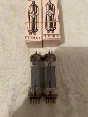 Telefunken EL84 pair tested used | eBay
