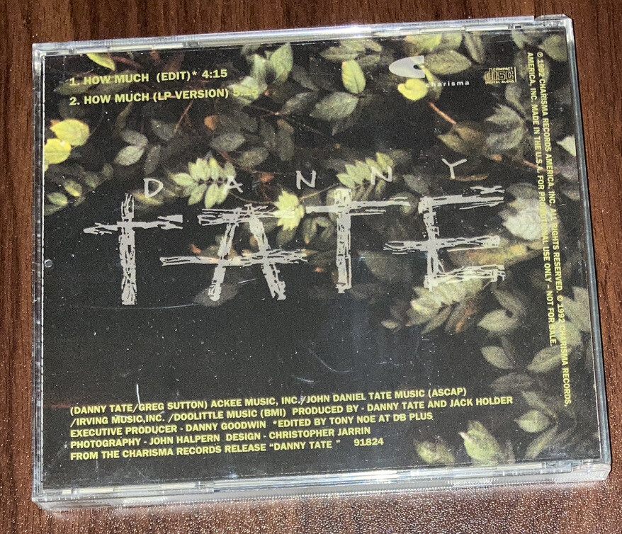 Danny Tate - How Much - CD Single | eBay