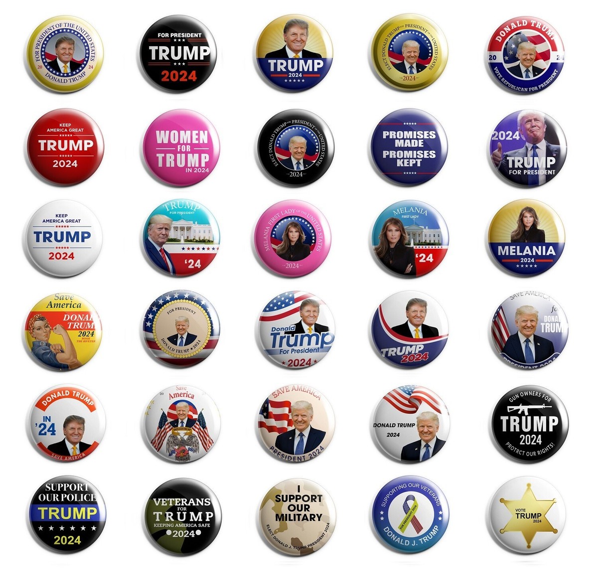 Election 2024 Button