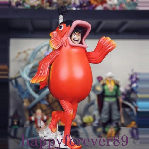 Warhead Studio One Piece Crucian carp Monkey D Luffy Resin Statue Pre ...