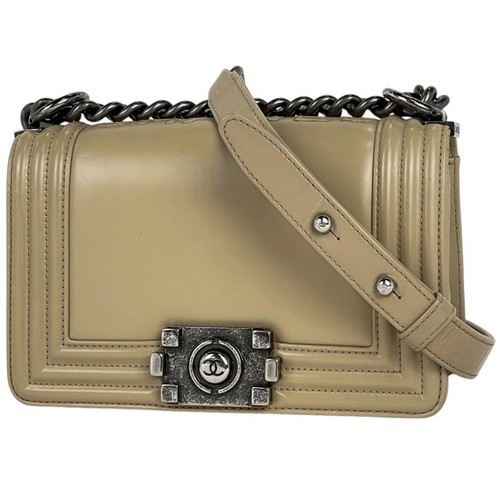 CHANEL Boy Chanel Chain Shoulder Bag #BS176 | eBay