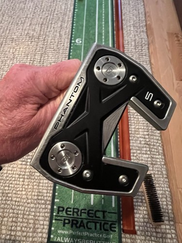 Scotty Cameron Phantom X5 Putter, With Custom Black Matte Steel Shaft ...