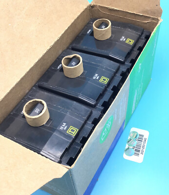 One (1) ORIGINAL New Circuit Breaker Square D QO330 30 Amp 3 Pole 240V ...