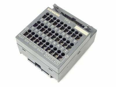 Siemens 6ES7924-0CC00-0AA0 Simatic TPA 6ES7 924-0CC00-0AA0 E:01 | eBay