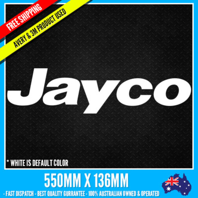 Jayco Decal sticker suit caravan outdoor QUALITY Vinyl Sticker 550mm x ...