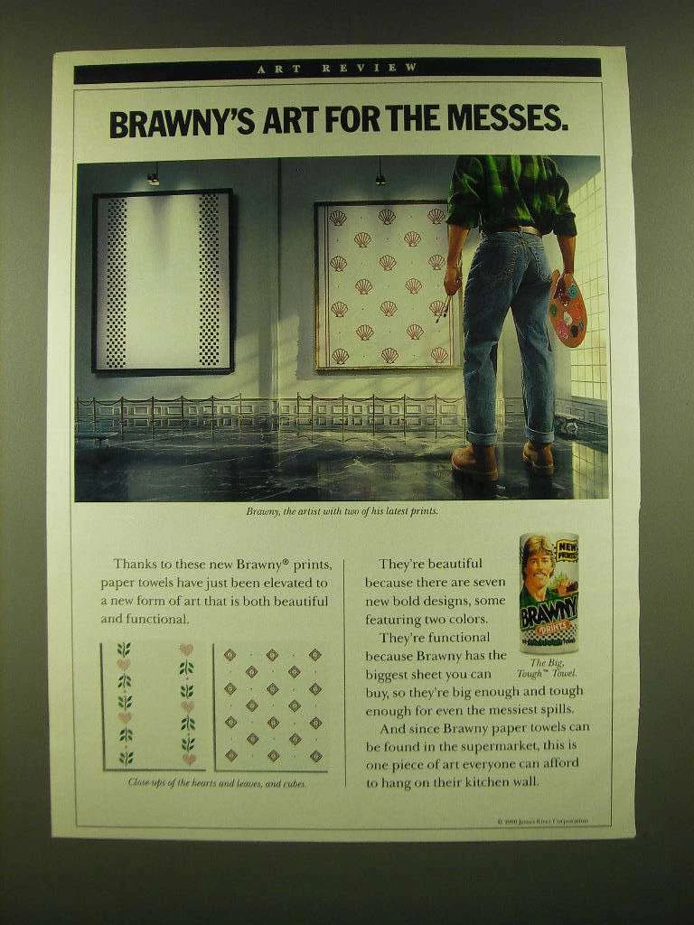 Brawny Man 1990s