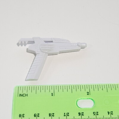 MMPR Power Rangers 1993 Ranger White Blaster Laser Gun Weapon Accessory ...
