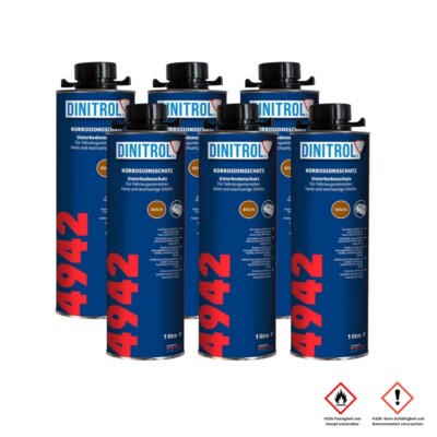 6 x Dinitrol 4942 Unterbodenschutz universell 1 Liter | eBay.de