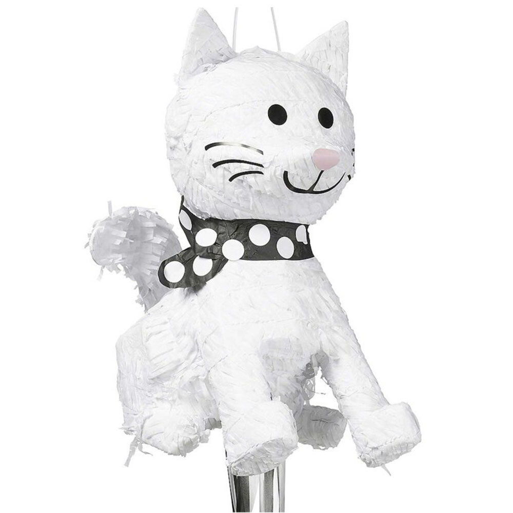 Birthday Party Supplies Cat 3D Shape Empty Pinata Game Activity Boy ...