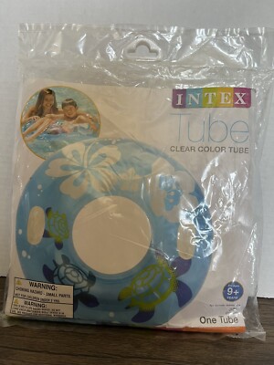 Intex Clear Color Tube Pool Float | eBay