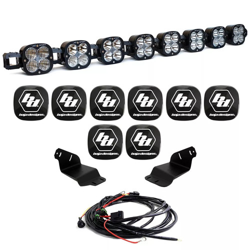Baja Designs® 8 XL Linkable LED Roof Light Bar Kit for 2021+ Ford ...