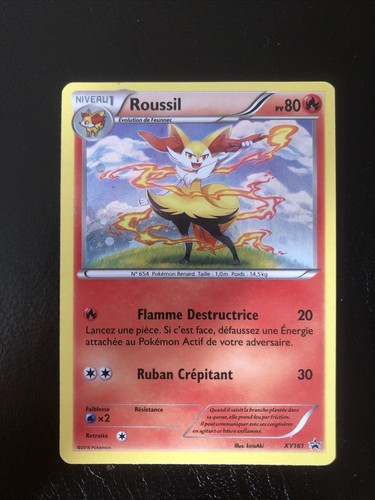 Carte Pokémon JCC Promo Roussil Xy161 FR | eBay