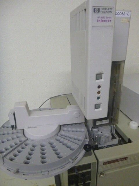 Hewlett Packard Agilent HP 5890 GC GAS CHROMATOGRAPH SERIES II with FID ...