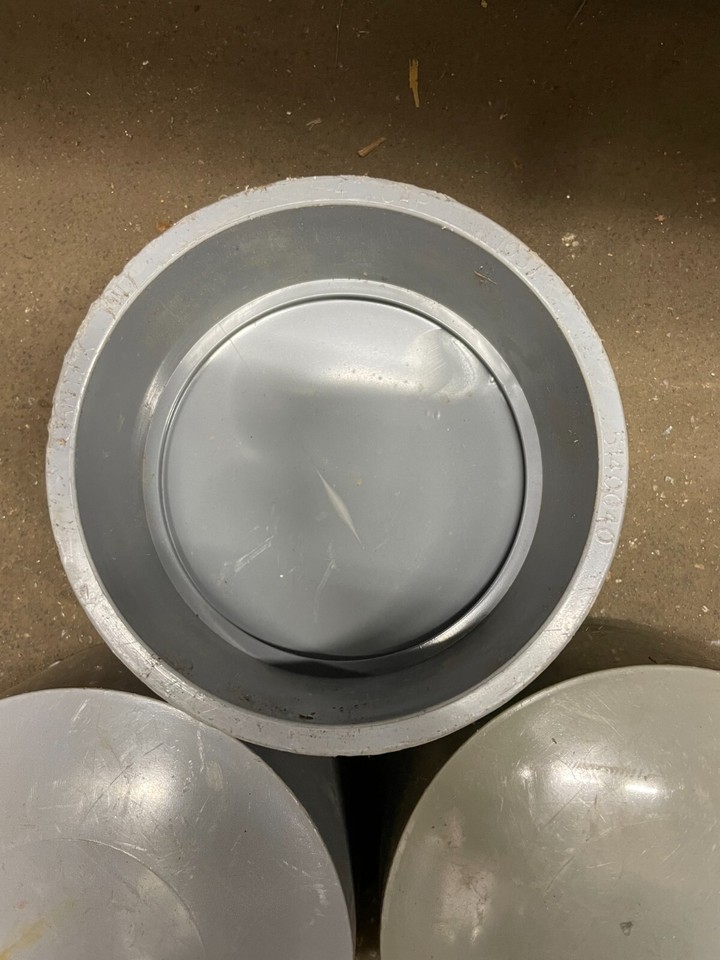 Cantex, Inc. 5140040, 4", Rigid PVC, Dome Top, Conduit End Cap , 1 pc ...