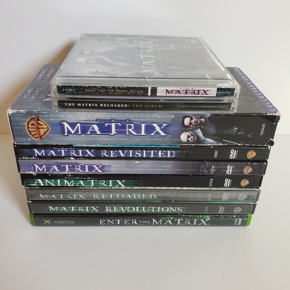 The Matrix Media Collection - DVD VHS CD Xbox - Animatrix, Enter The Matrix | eBay