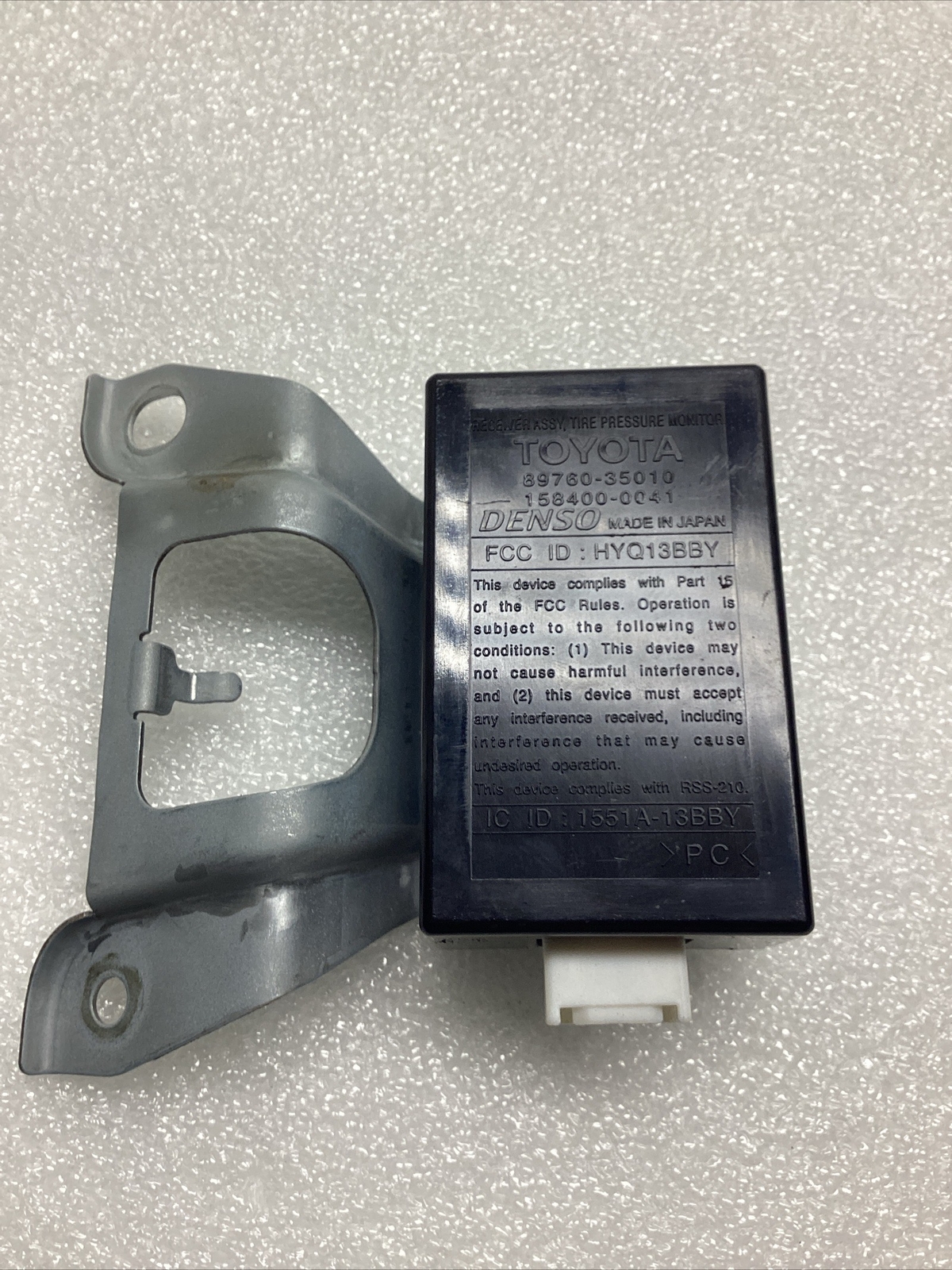 2003-2009 TOYOTA 4RUNNER TIRE PRESSURE MONITOR SENSOR MODULE OEM 89760 ...