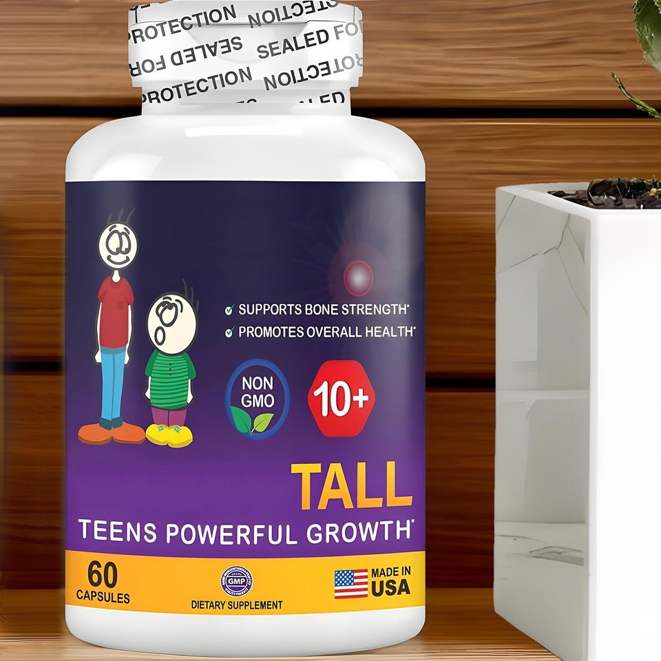 NuBest Tall 10+ - Height Growth Supplement For Kids 10+ & Teens Who ...