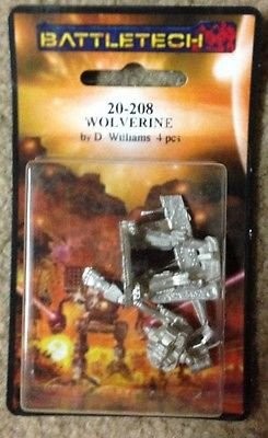 Battletech 20-208 Wolverine Mech (*See Per Order Flat Rate Shipping) | eBay