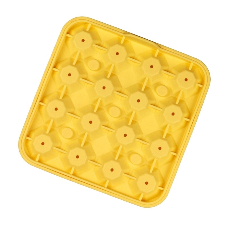 Diamond Shaped Flexible Ice Tray Kitchen Accessary Silicone Ice Maker ...