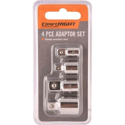 Craftright Socket Adaptor Set - 4 Piece hand tools workshop ...