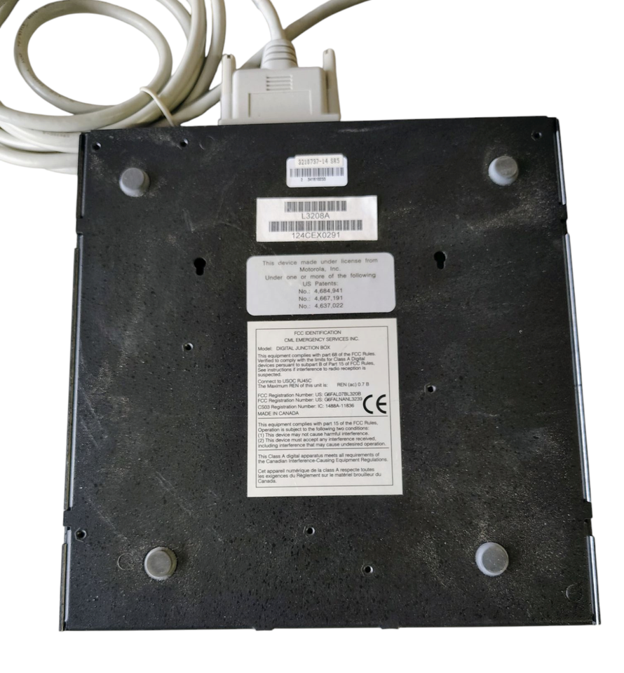 Motorola Astro L99DX+259L Digital Plus Consolette Digital Junction Box ...
