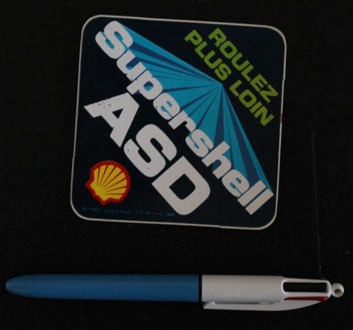 Autocollant / Sticker Supershell ASD - SHELL - Roulez plus loin | eBay