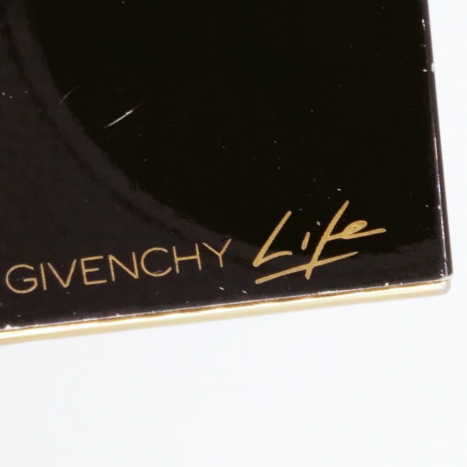 Givenchy Life Lighter Case Mirror Box Black Brass Japan Square Old ...