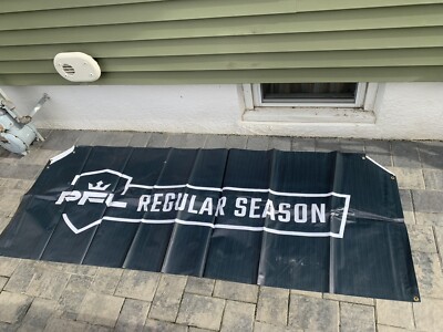 Large Banner PFL Pro Fighters MMA Tyvek Vinyl 8' x 3' TWO SIDED ...