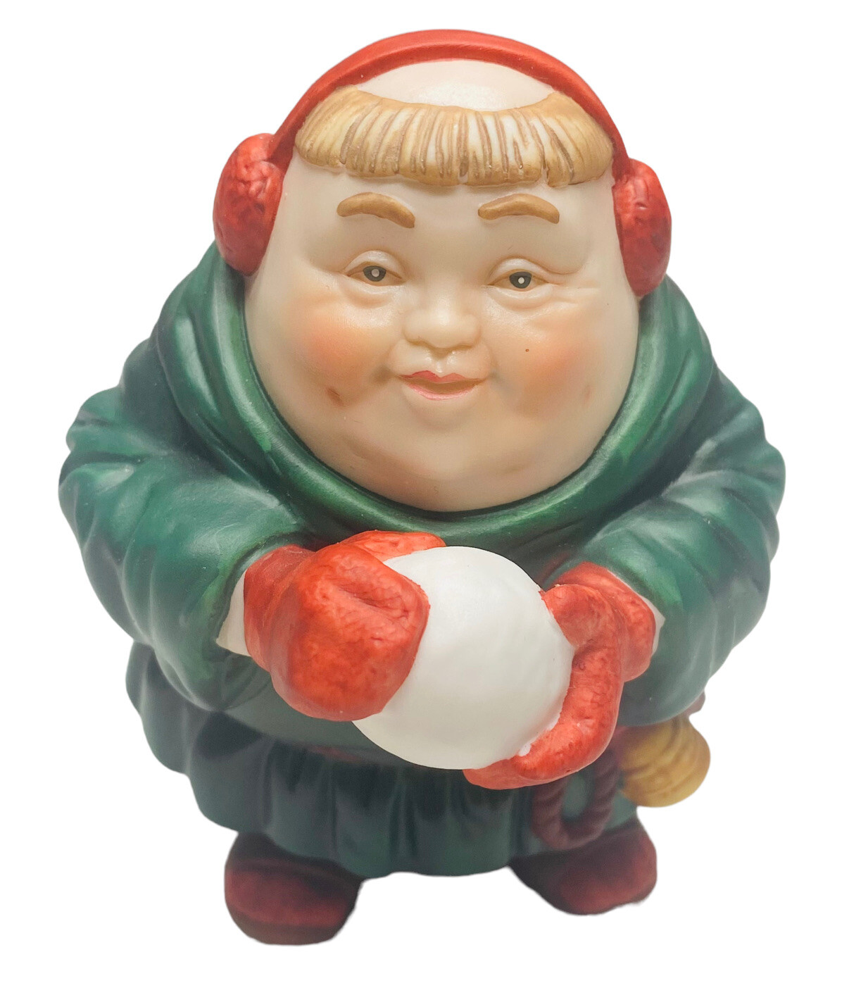 Dept 56 Merry Makers Seymore Seigfried And The Snowman In Box 3 Piece ...