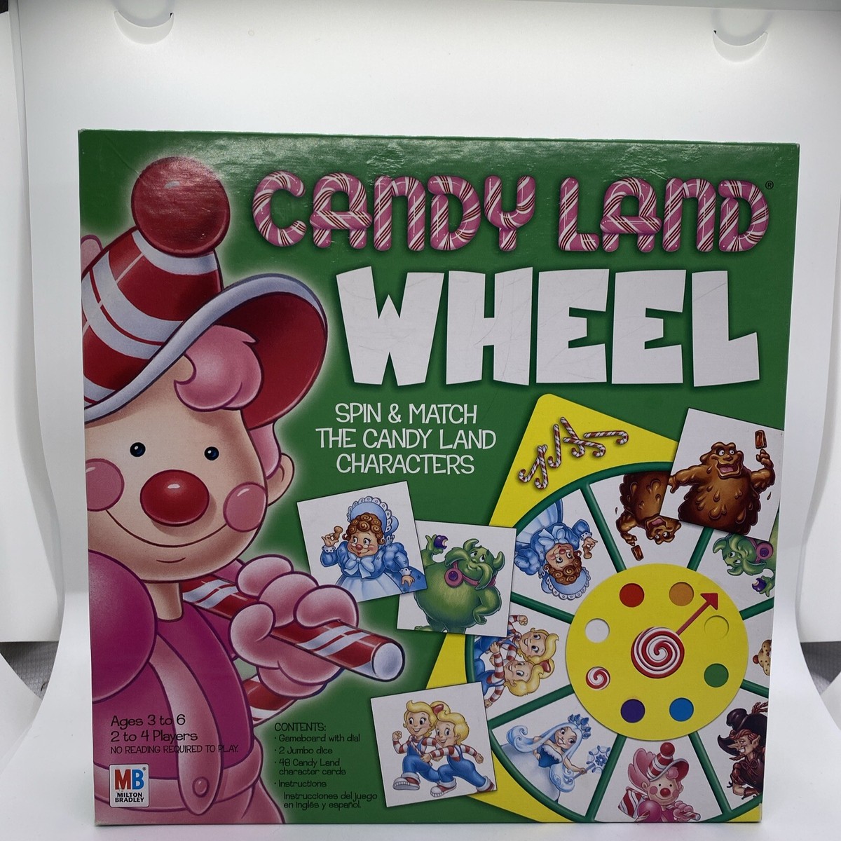 Original Candyland Game Characters Vintage WIN The Candyland Game
