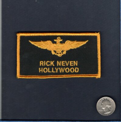 Rick HOLLYWOOD Neven TOP GUN Movie US NAVY Squadron Halloween Costume ...