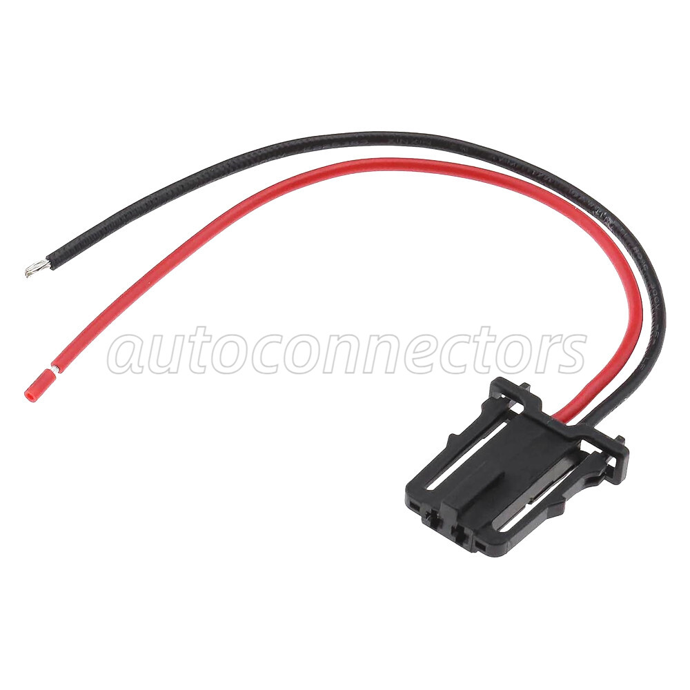 For VW Audi VAG 2 Pin Female Connector Plug Harness Wires 1J0971972，1J0 ...