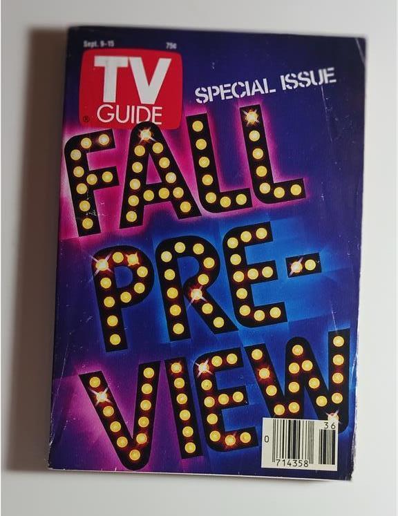 TV GUIDE SEPT 9 1989 FALL PREVIEW BAYWATCH DOOGIE HOWSER QUANTUM LEAP ...