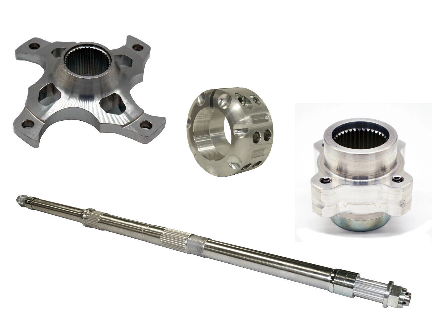 Lonestar LSR Axcalibar Axle + Sprocket Hub + Brake Hub + Lock Nut ...