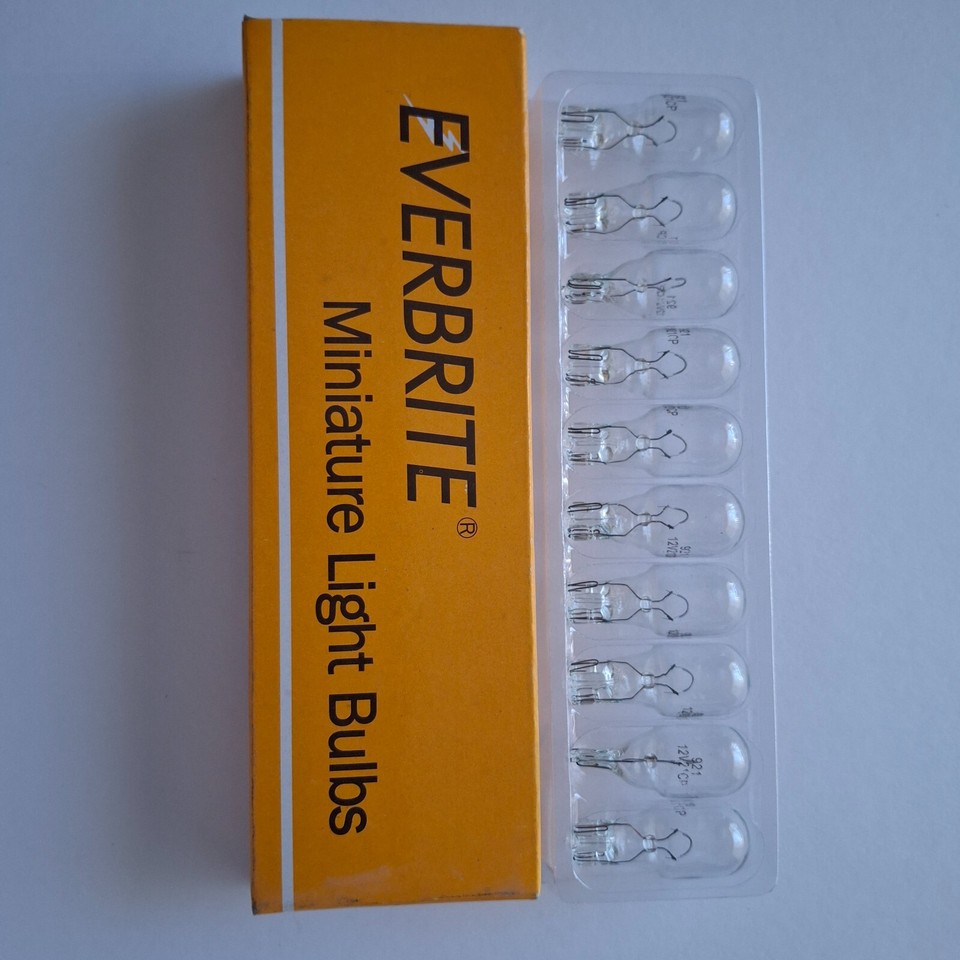 MINIATURE BULBS #921 10 BULBS PER BOX EVERBRITE FREE SHIPPING | eBay
