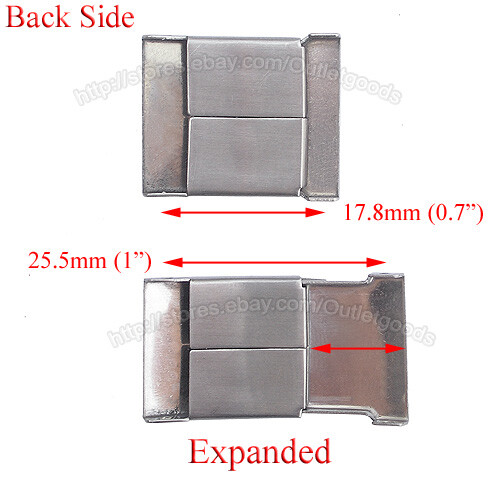 10mm 12mm 14mm 16mm 18mm 20mm & 22mm Watch Band Bracelet Clasp Spring ...