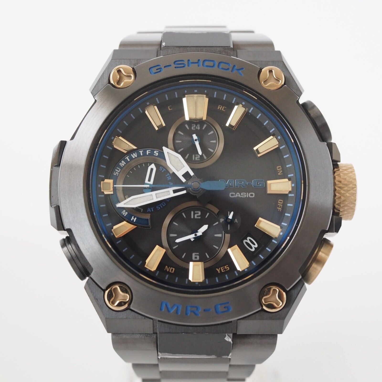CASIO G-Shock MR-G MRG-G1000BA-1AJR Solor Powered Radio Kachi-iro Box ...