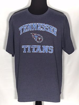 Tennessee Titans Logo NFL Football Team Apparel XL Blue Short Sleeve T ...