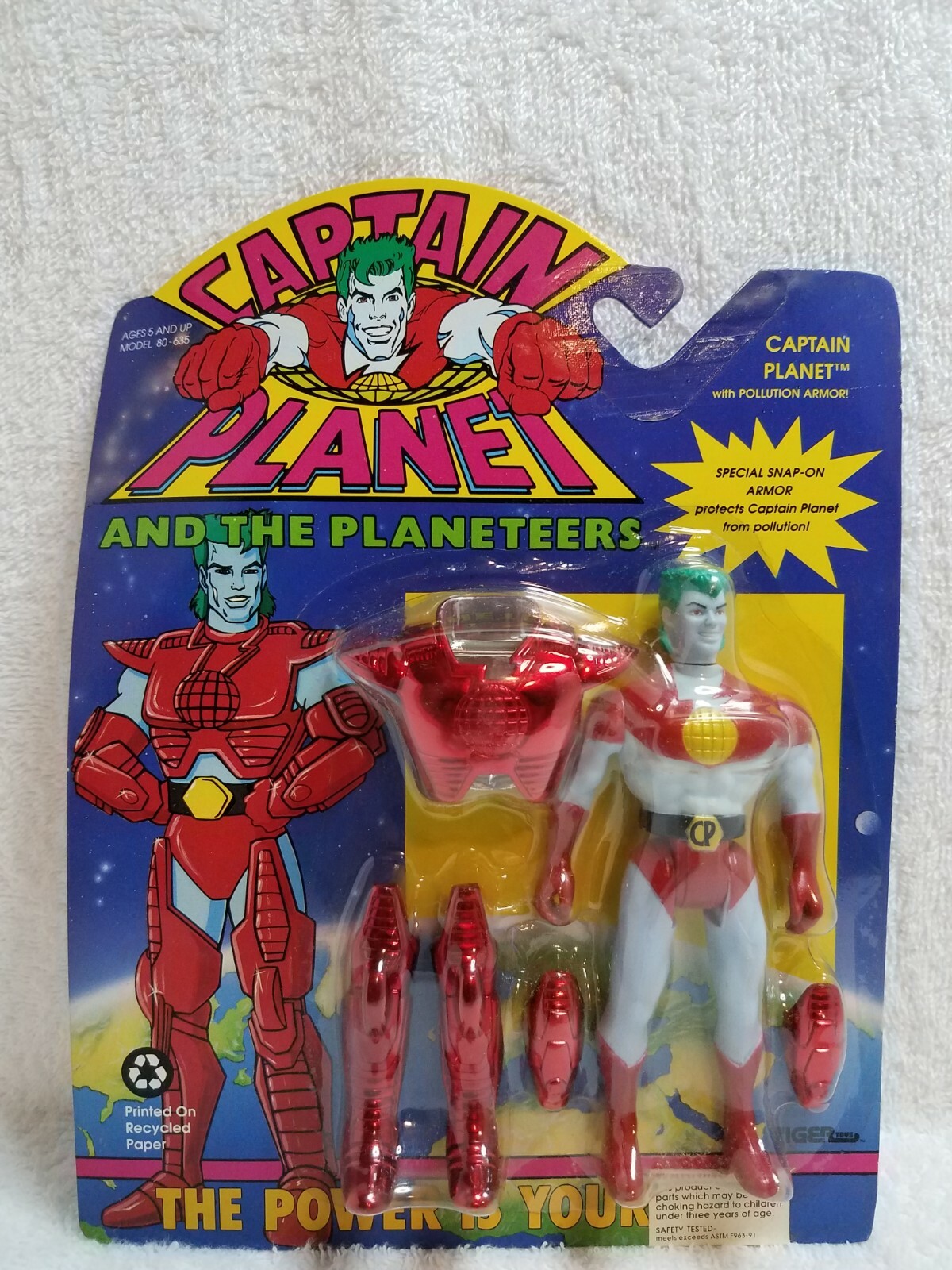 Captain Pollution Vs Captain Planet